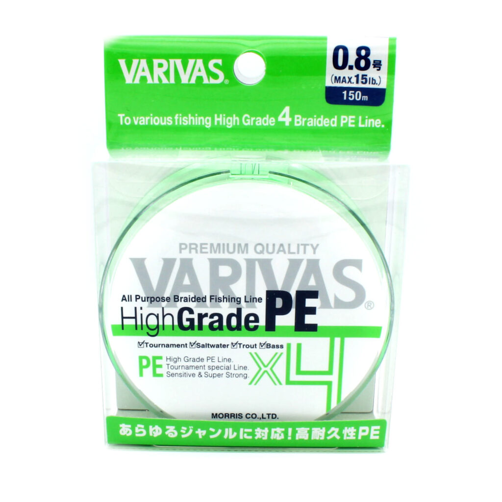 Varivas High Grade PE X4 Braided Line – Bait Finesse Empire